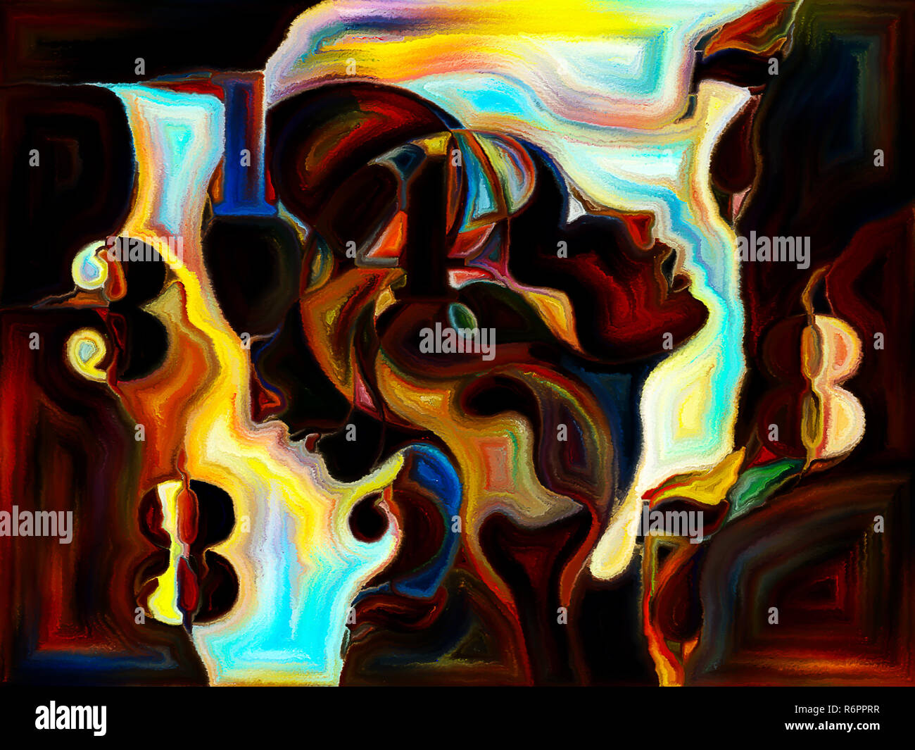 Realms of Shape Division Stock Photo - Alamy