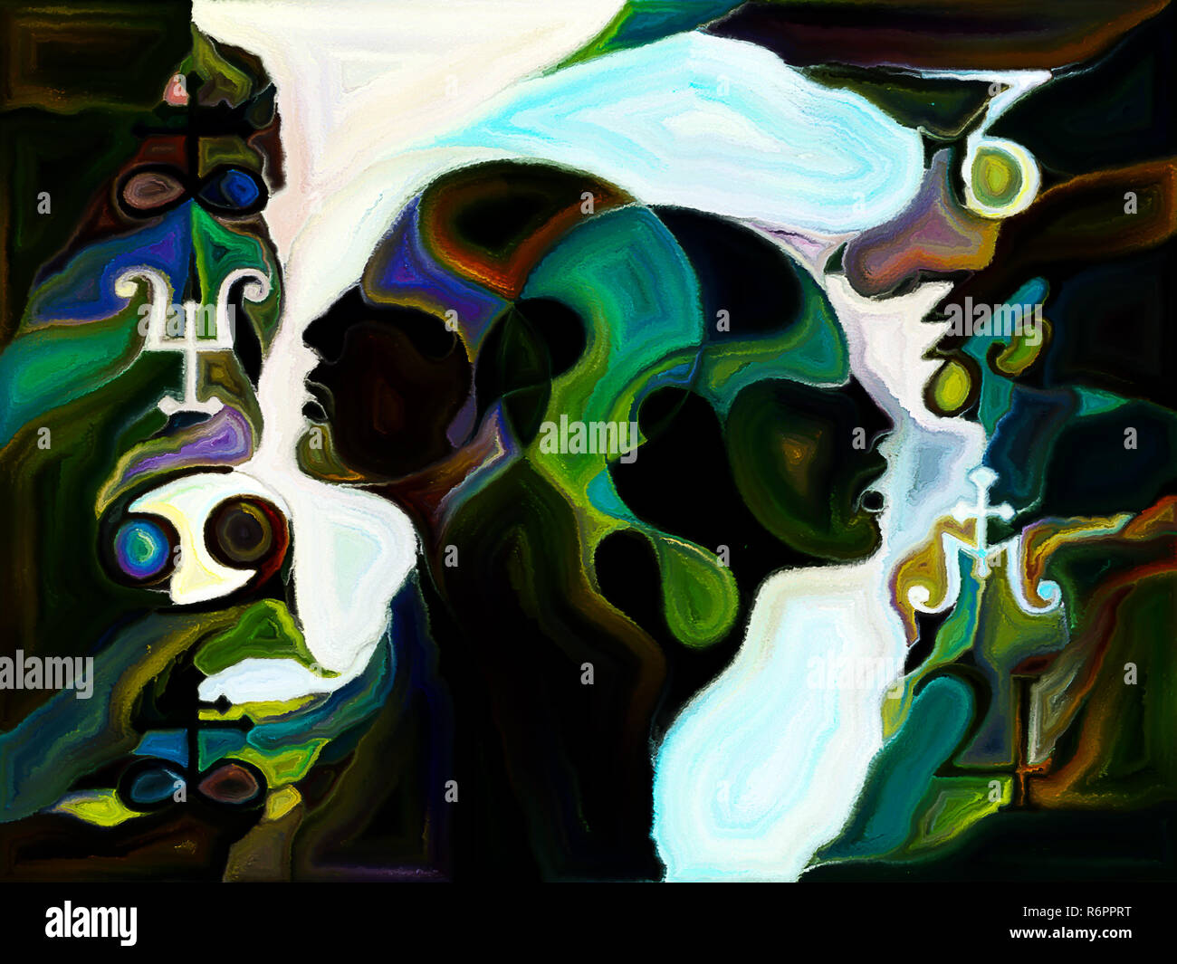 Evolving Shape Division Stock Photo - Alamy