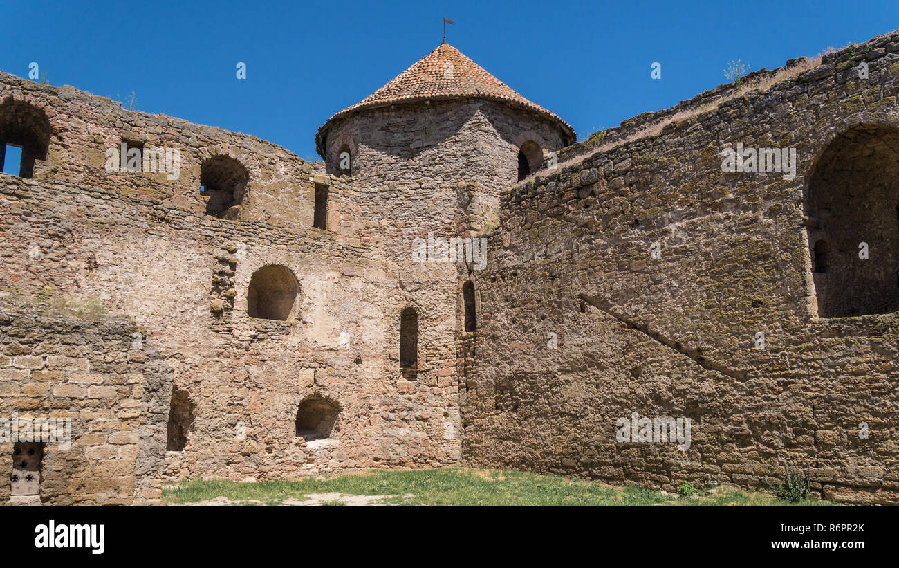 Akkerman Fortress near Odessa city in Ukraine Stock Photo - Alamy