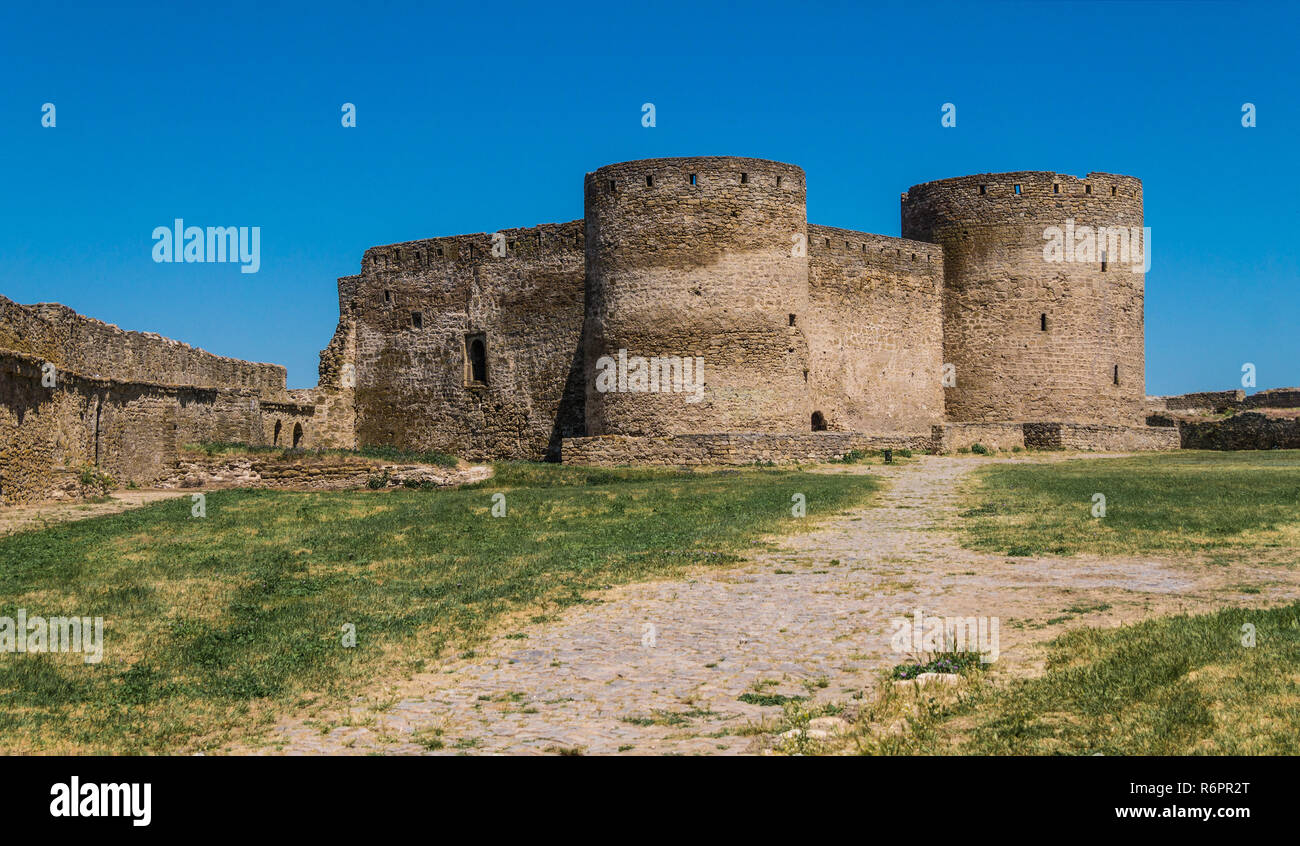 Akkerman Fortress near Odessa city in Ukraine Stock Photo - Alamy