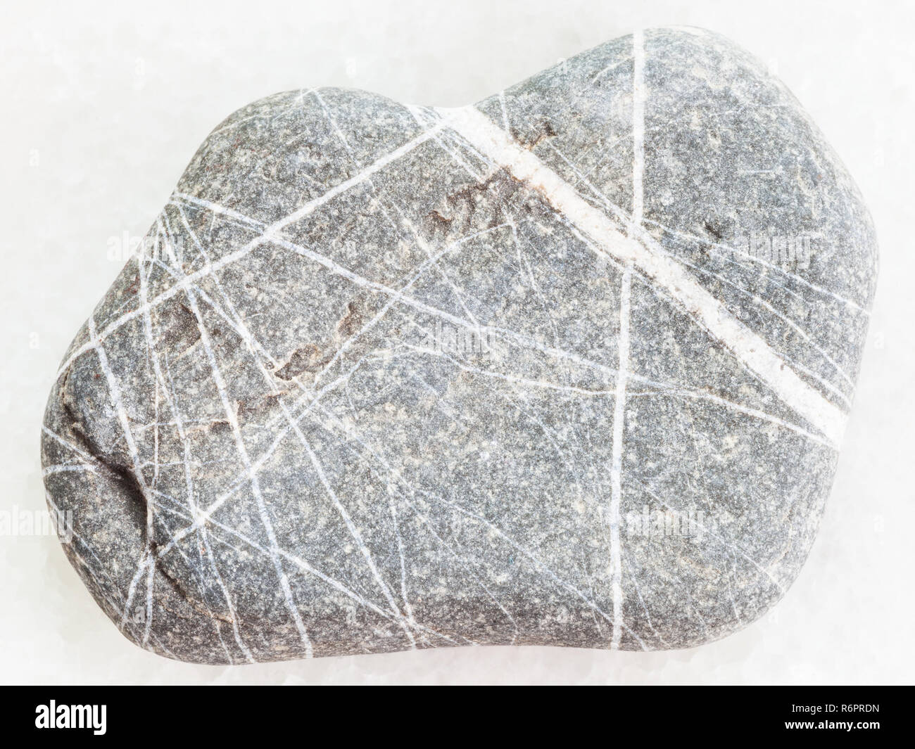 Greywacke sandstone on white Stock Photo - Alamy