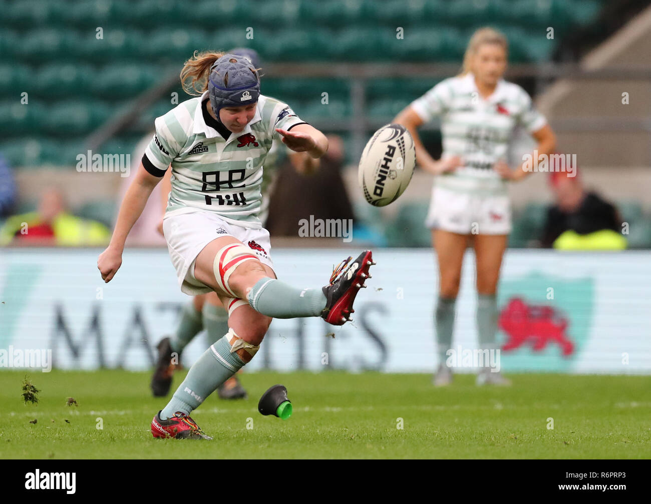 Cambridge's Amelia Miller takes a penalty during the Women's Varsity ...