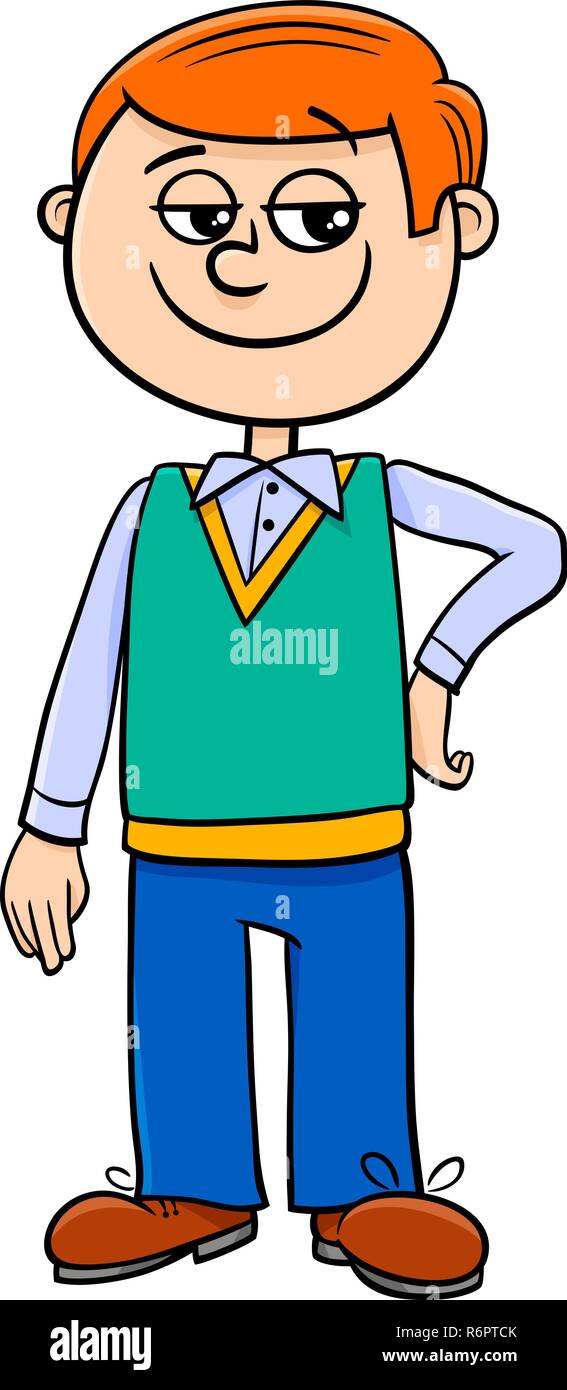 Cute elementary age kid Stock Vector Images - Alamy