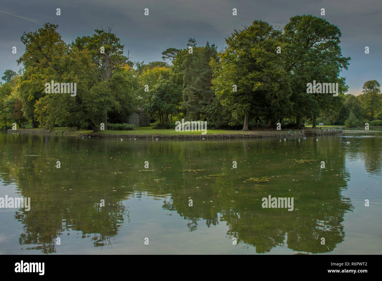 Claremont lake, claremont park, esher hi-res stock photography and ...