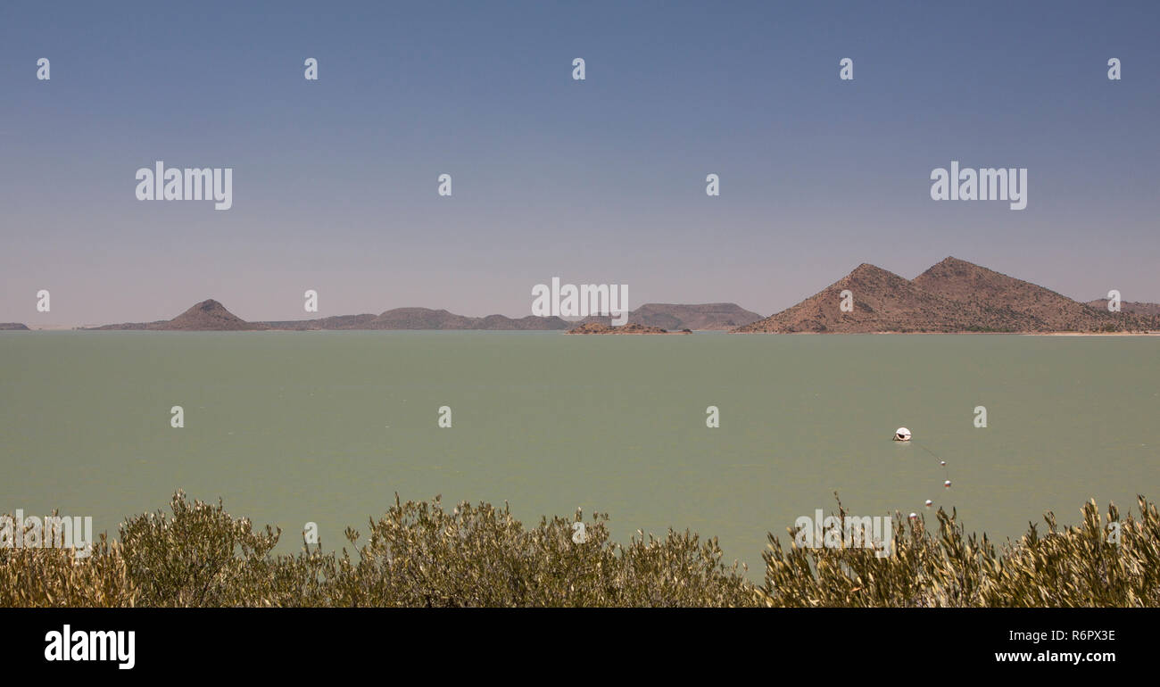 Lake at the Gariep Dam, South Africa Stock Photo - Alamy