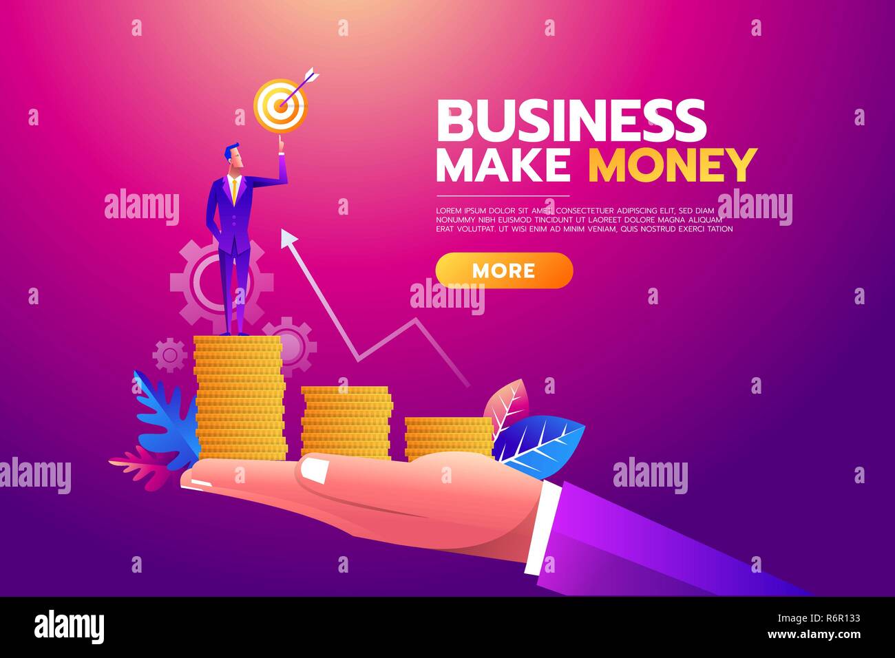 Achieved goal Stock Vector Images - Alamy