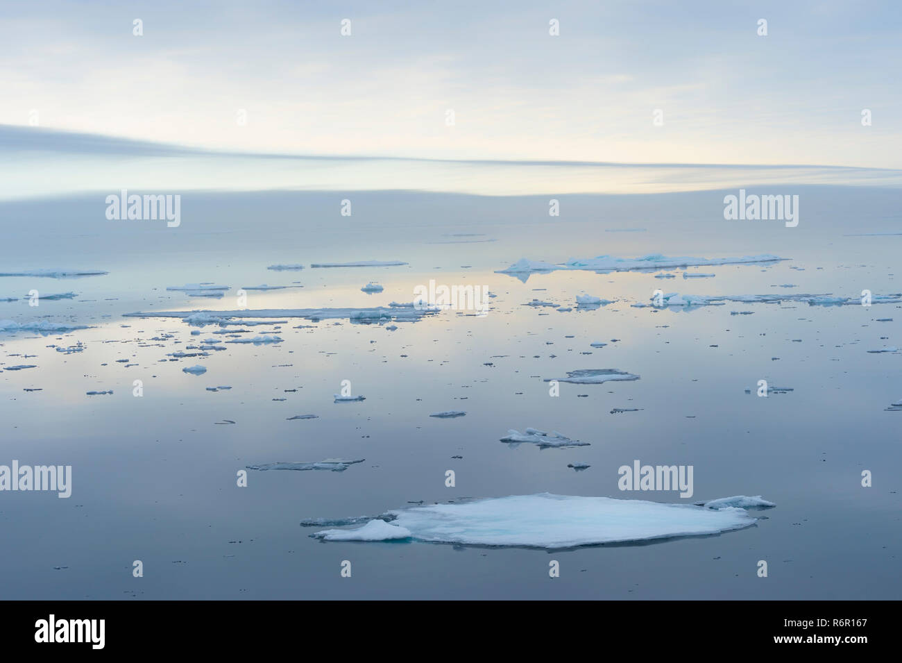 Arctic Ocean 81°North, Svalbard archipelago, Norway, Europe Stock Photo ...