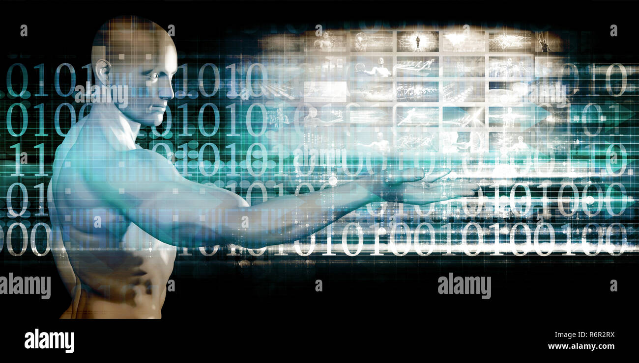 Empowered By Technology Stock Photo - Alamy