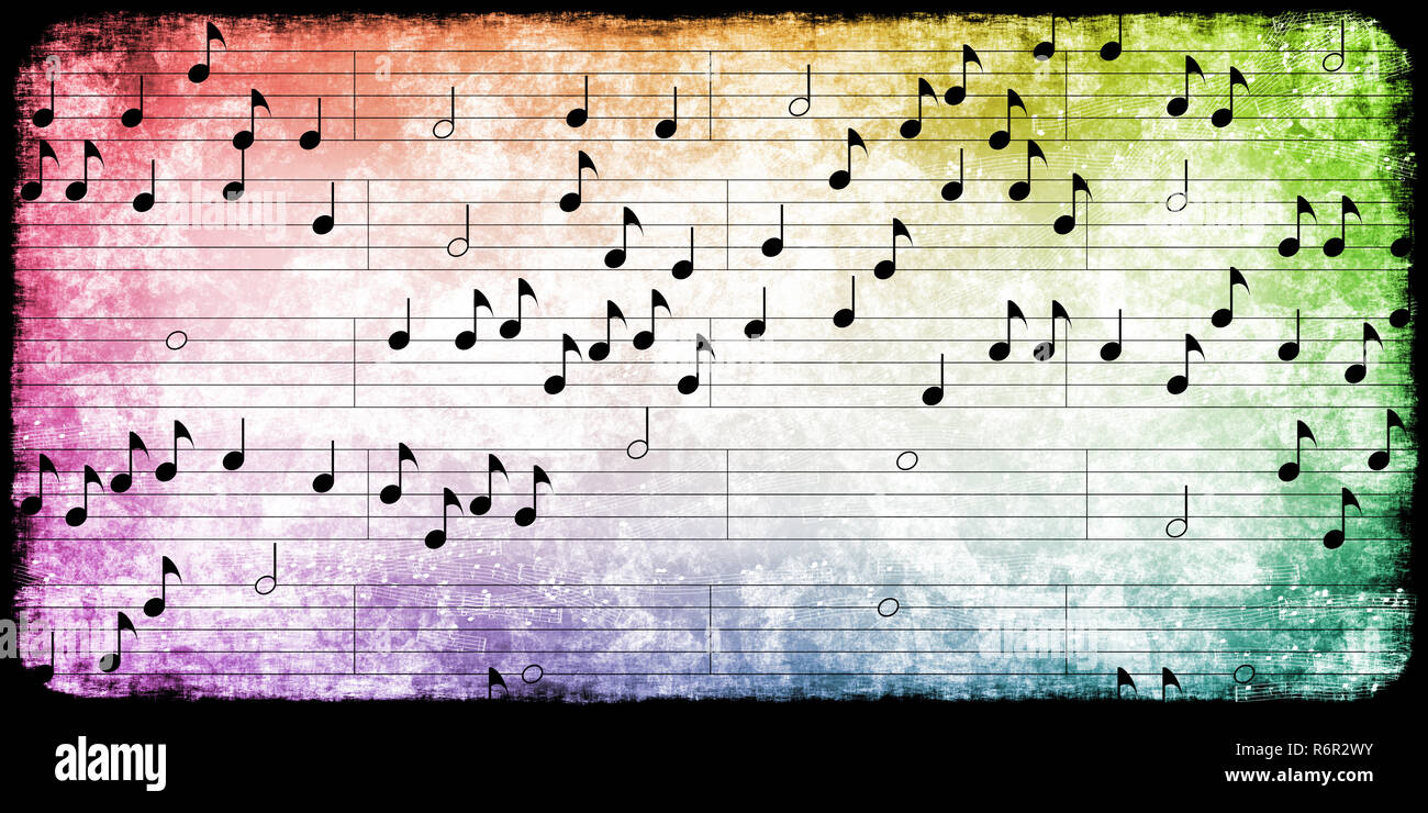 Music Symbol Background Stock Photo - Alamy