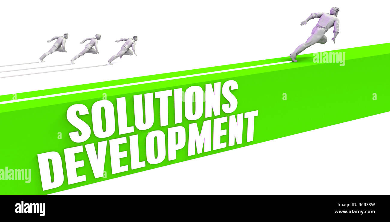 Solutions Development Stock Photo - Alamy