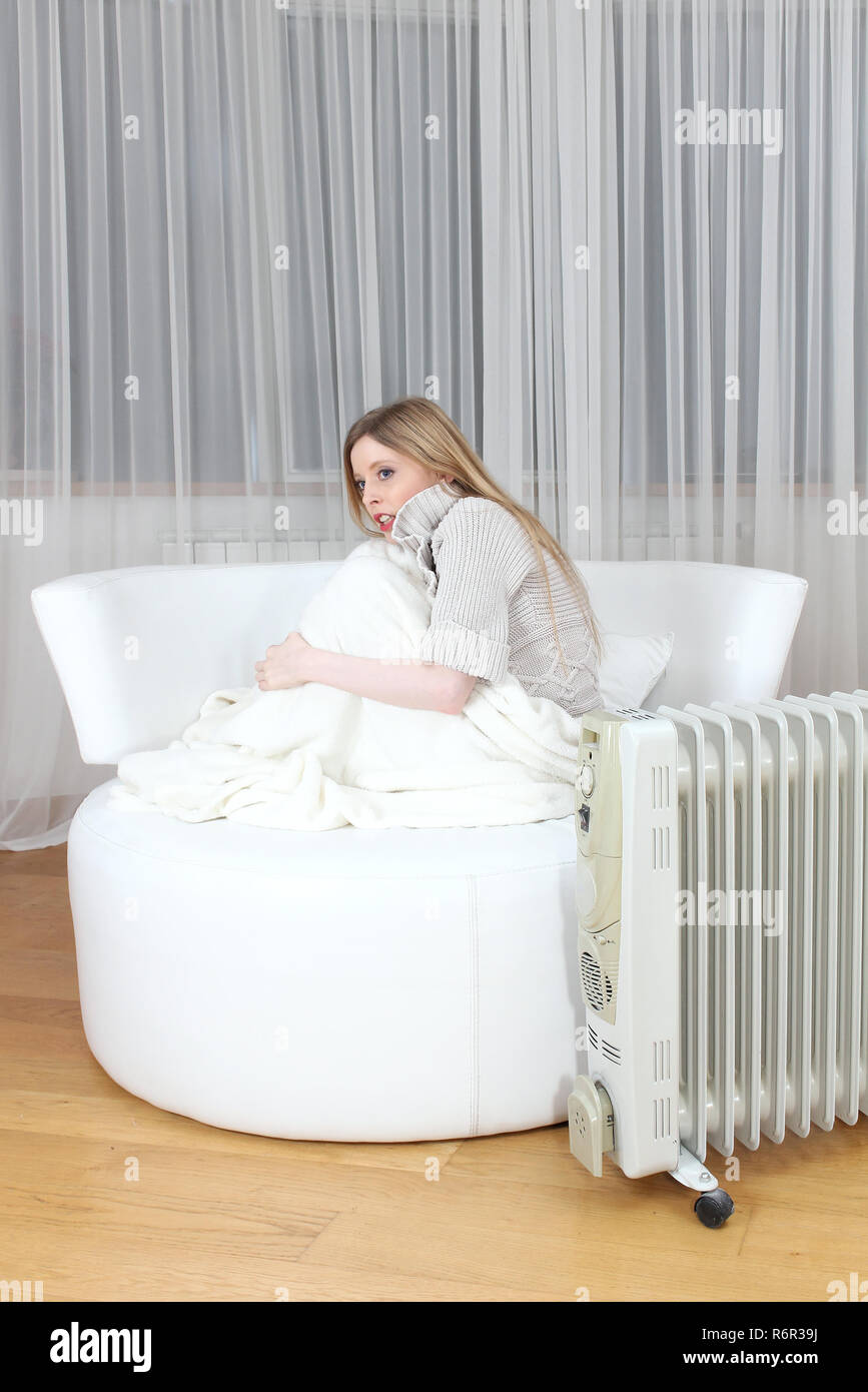 Shivering cold inside hi-res stock photography and images - Alamy