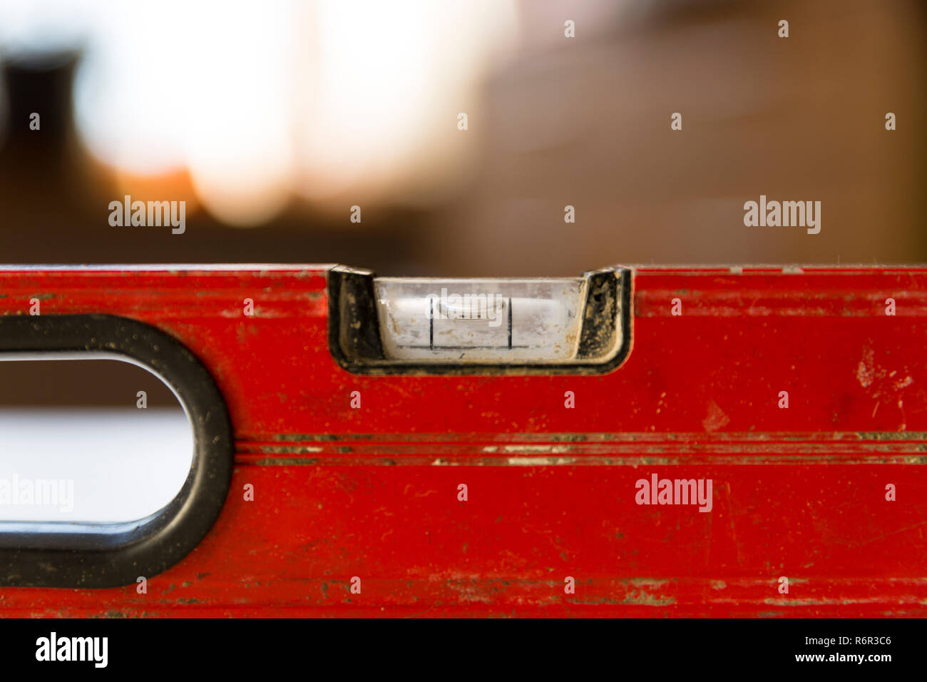 Carpenters leveler hi-res stock photography and images - Alamy