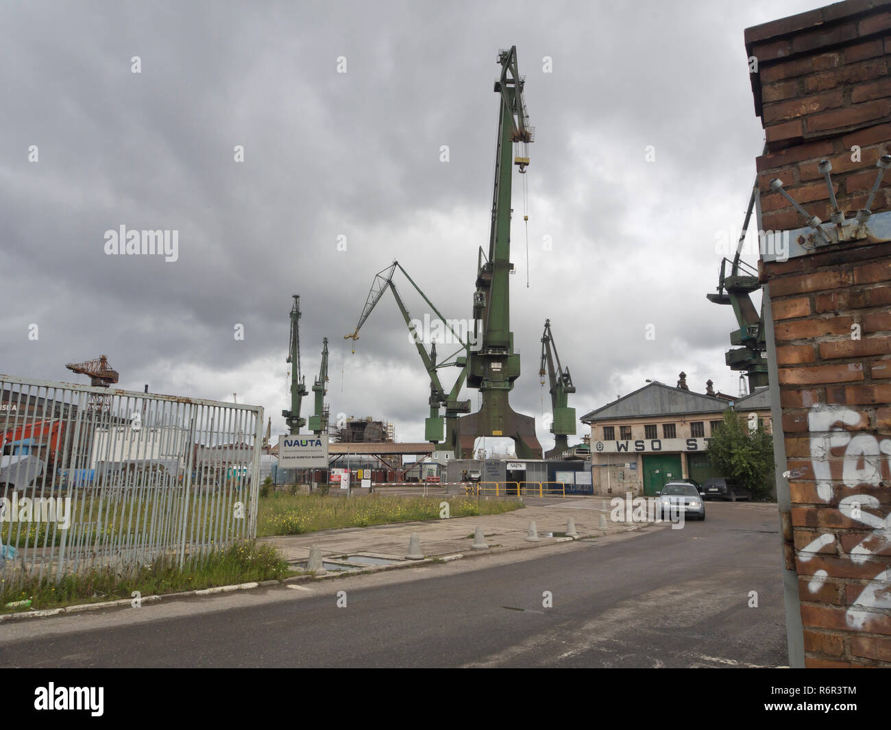 Nauta gdansk shipyard hi-res stock photography and images - Alamy