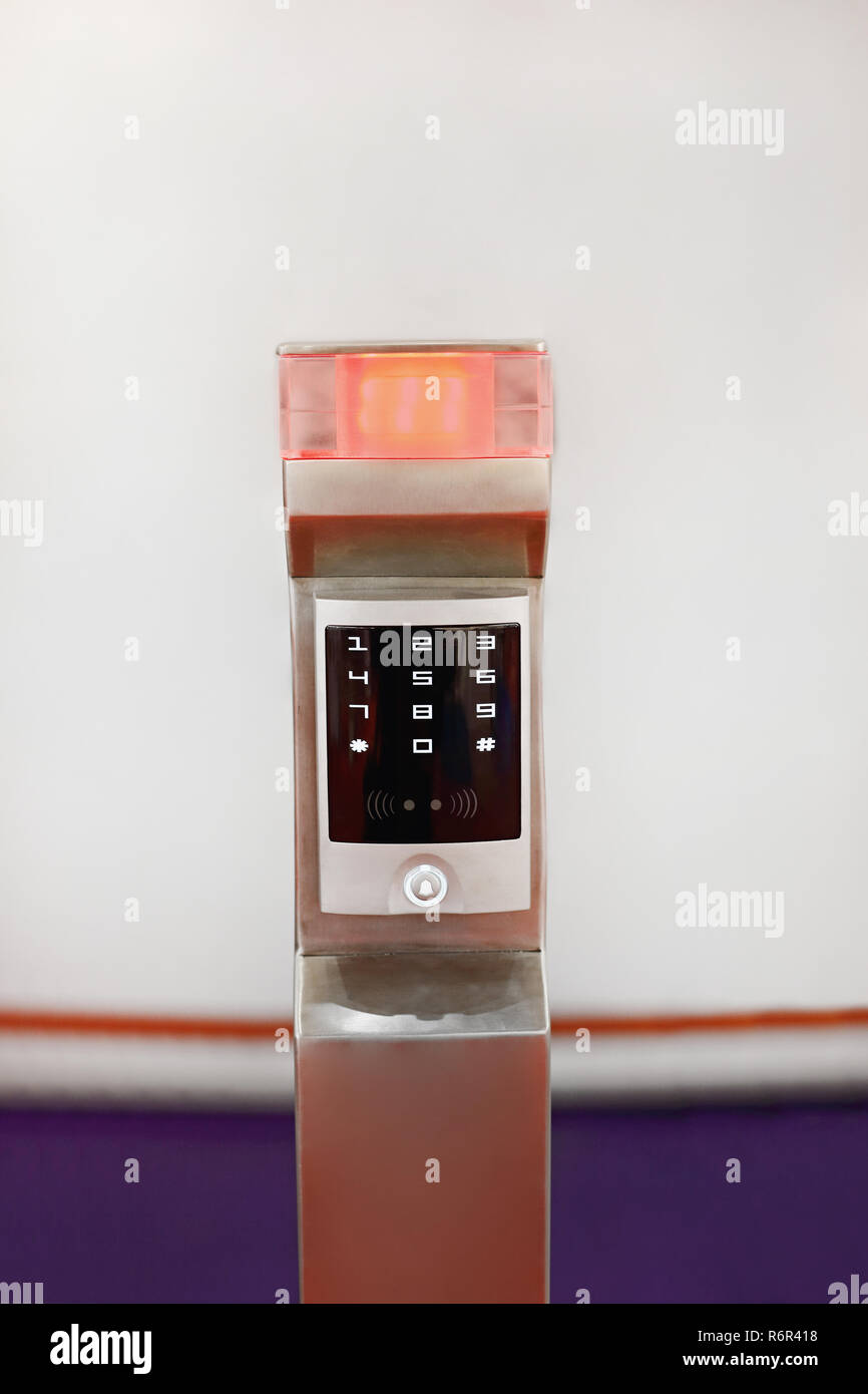 Electronic Lock Pad Stock Photo - Alamy