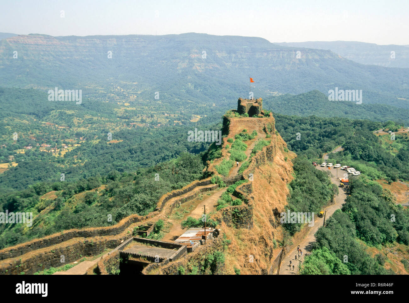 Pratapgad Fort, Mahabaleshwar, Maharashtra, India Stock Photo - Alamy
