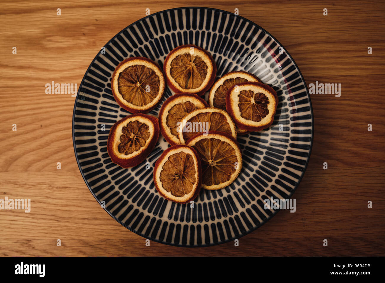 Dried fruit, Christmas decorations Stock Photo - Alamy