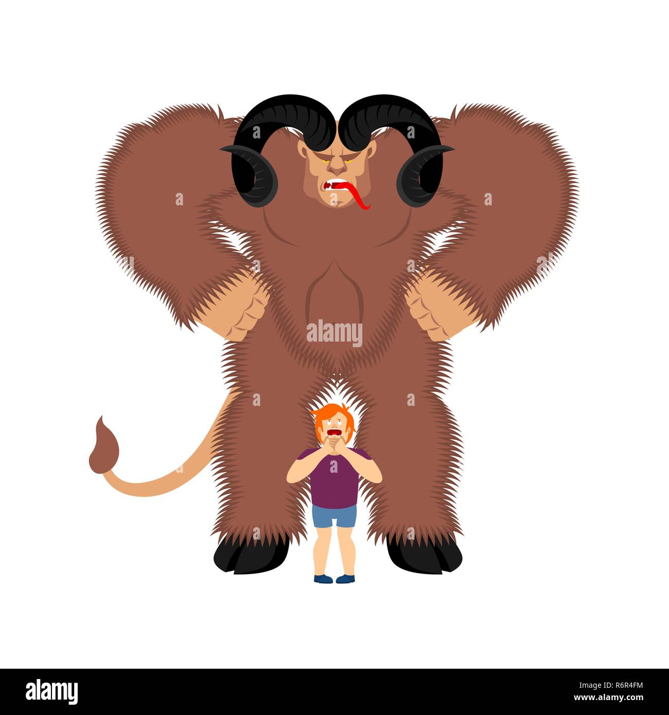 Anti catholic cartoon Stock Vector Images - Alamy