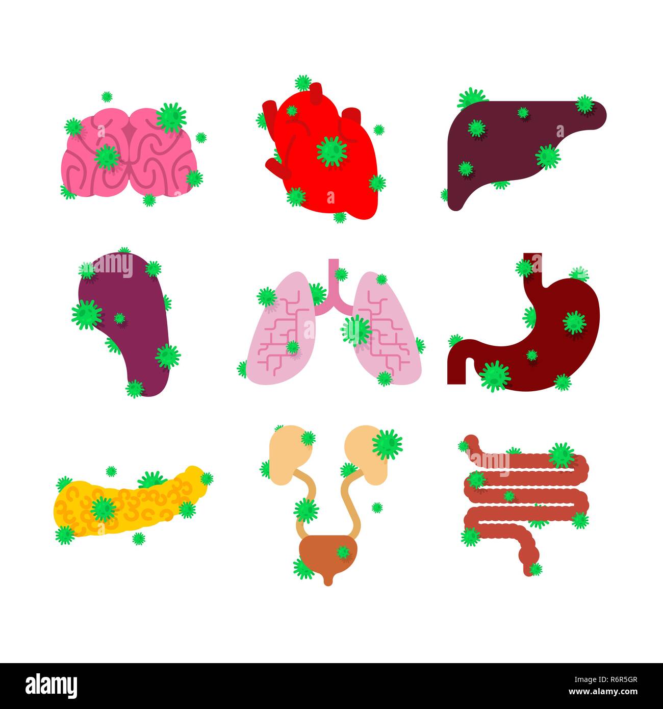 Esophagus diseased Cut Out Stock Images & Pictures - Alamy