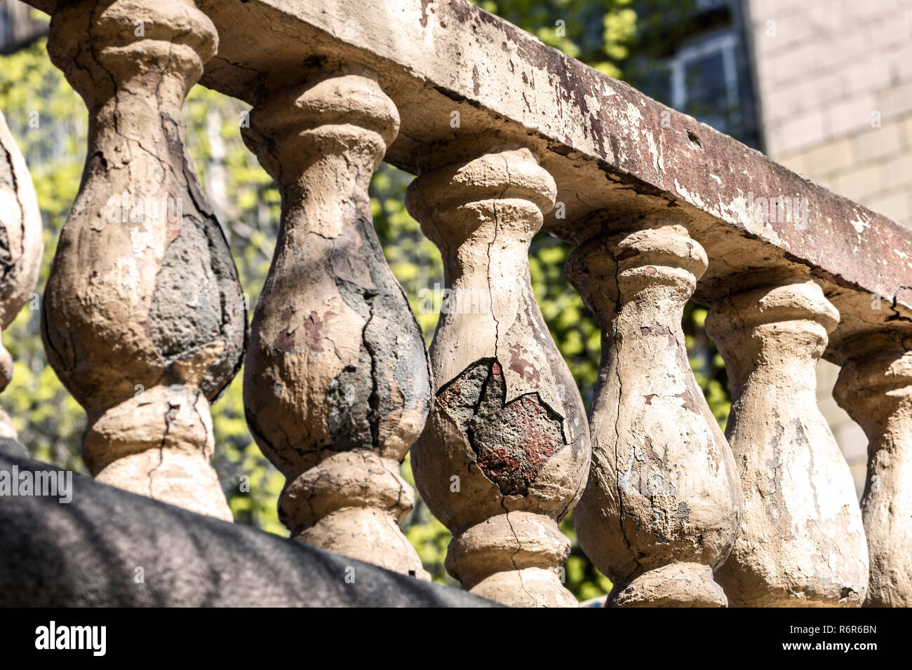 Broken railing hi-res stock photography and images - Alamy