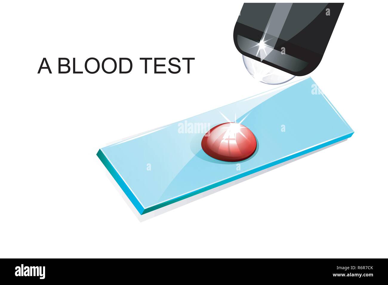 Microscope cells Stock Vector Images - Alamy