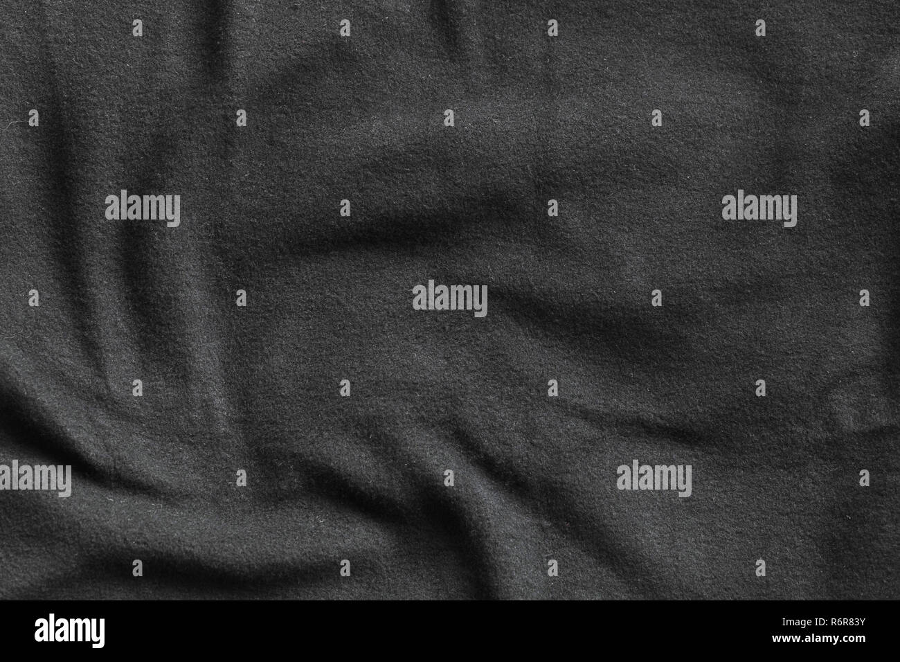 Texture of fleece, soft napped insulating fabric made from polyester ...