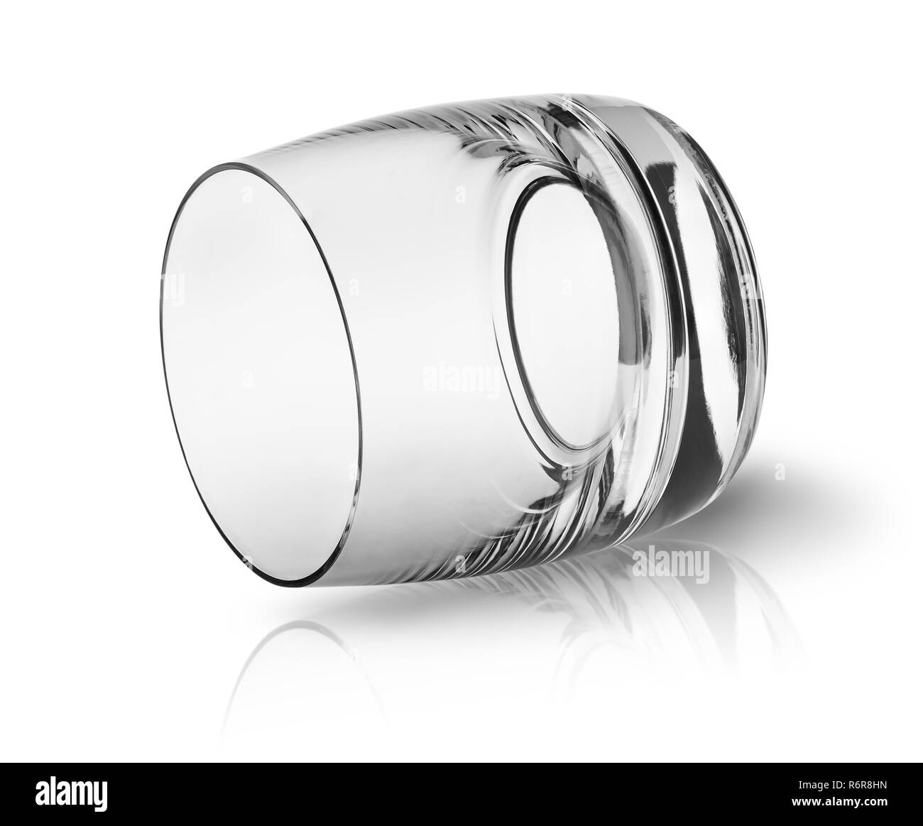 Small glass horizontally Stock Photo - Alamy