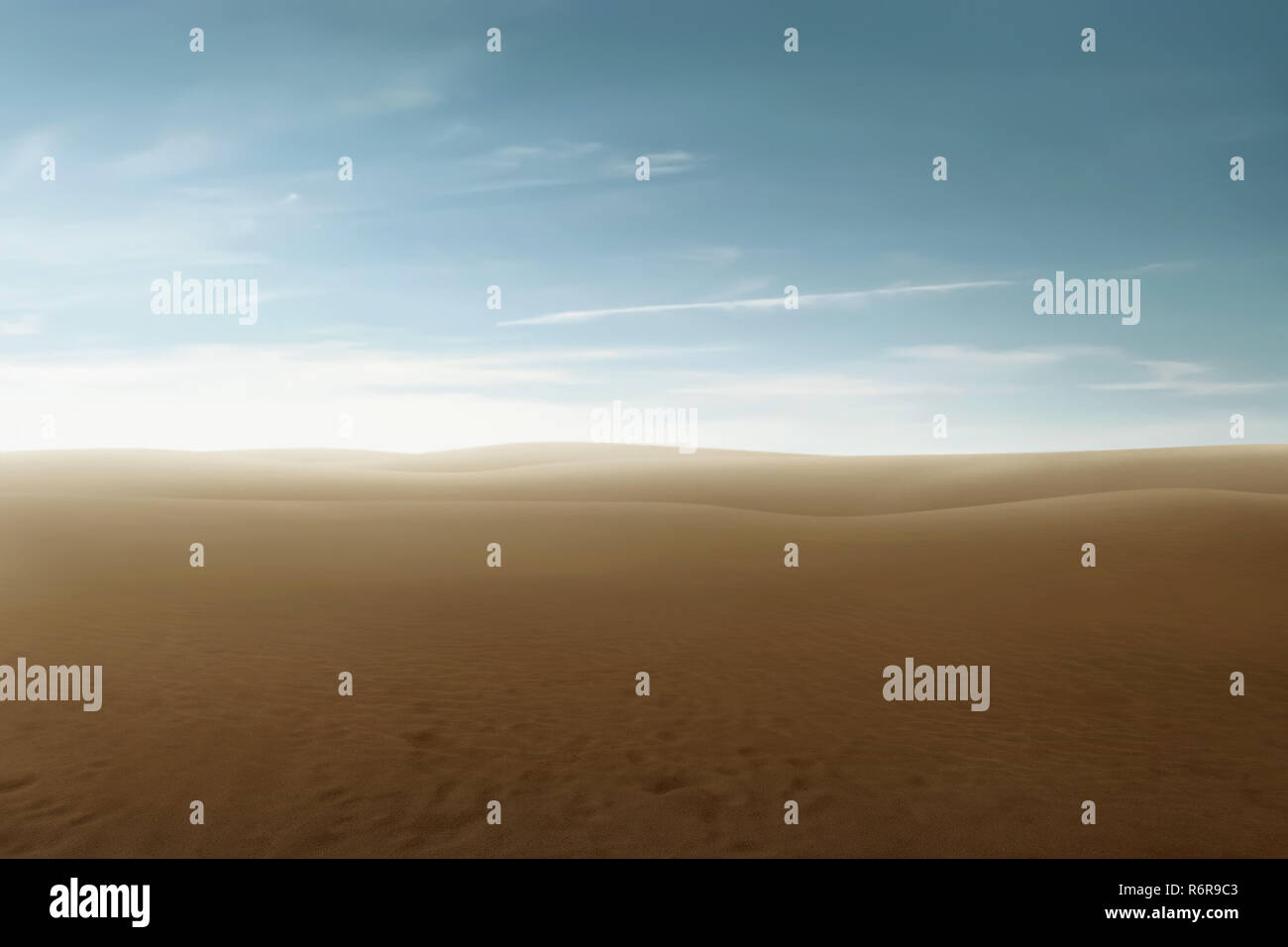 Beautiful view of desert Stock Photo - Alamy