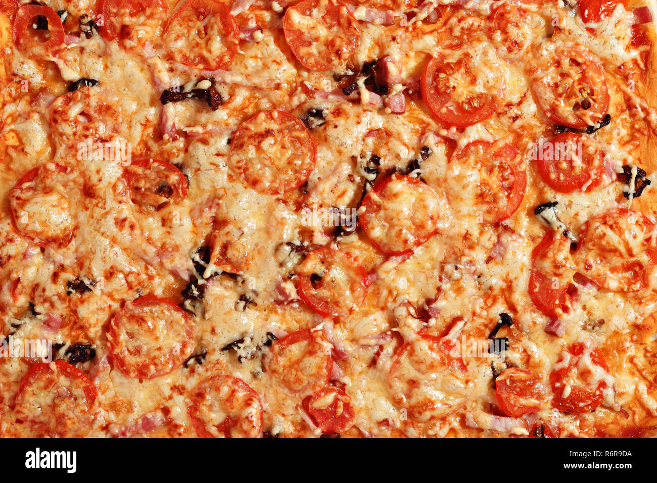 Pizza texture hi-res stock photography and images - Alamy