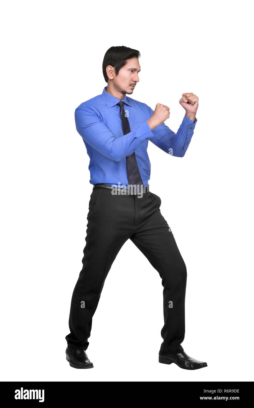 Ready fight professional man Cut Out Stock Images & Pictures - Alamy