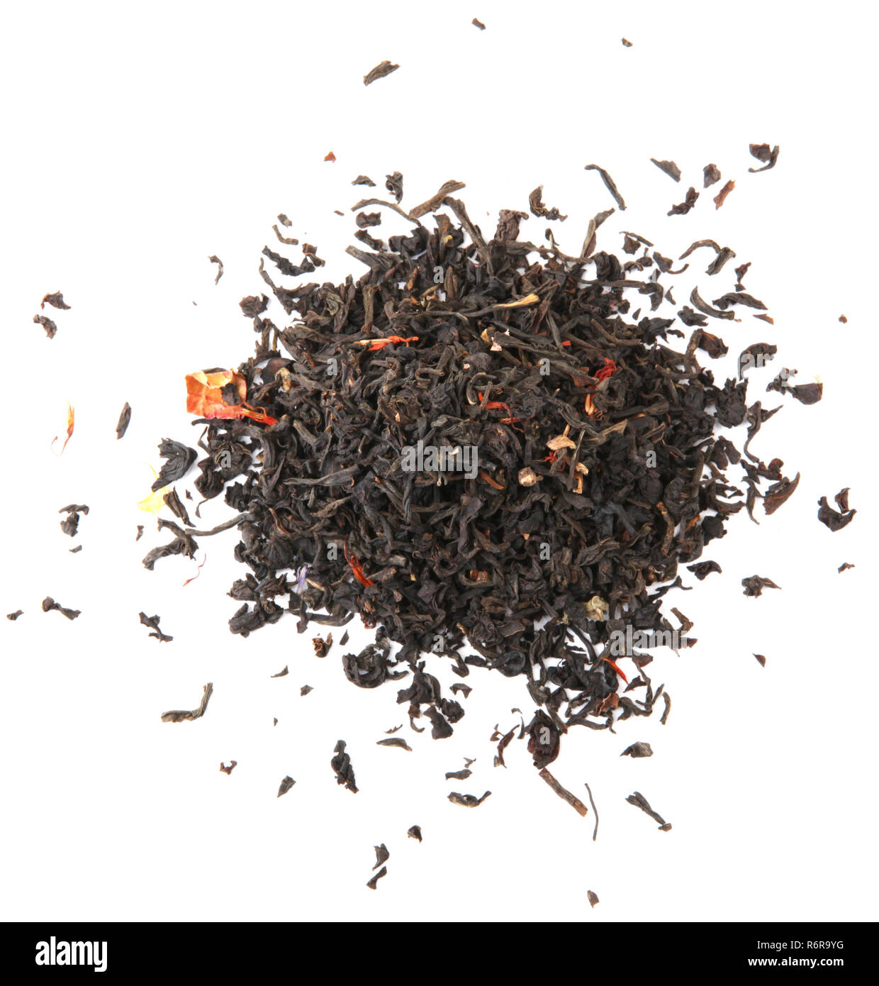 Black tea leaves Stock Photo - Alamy