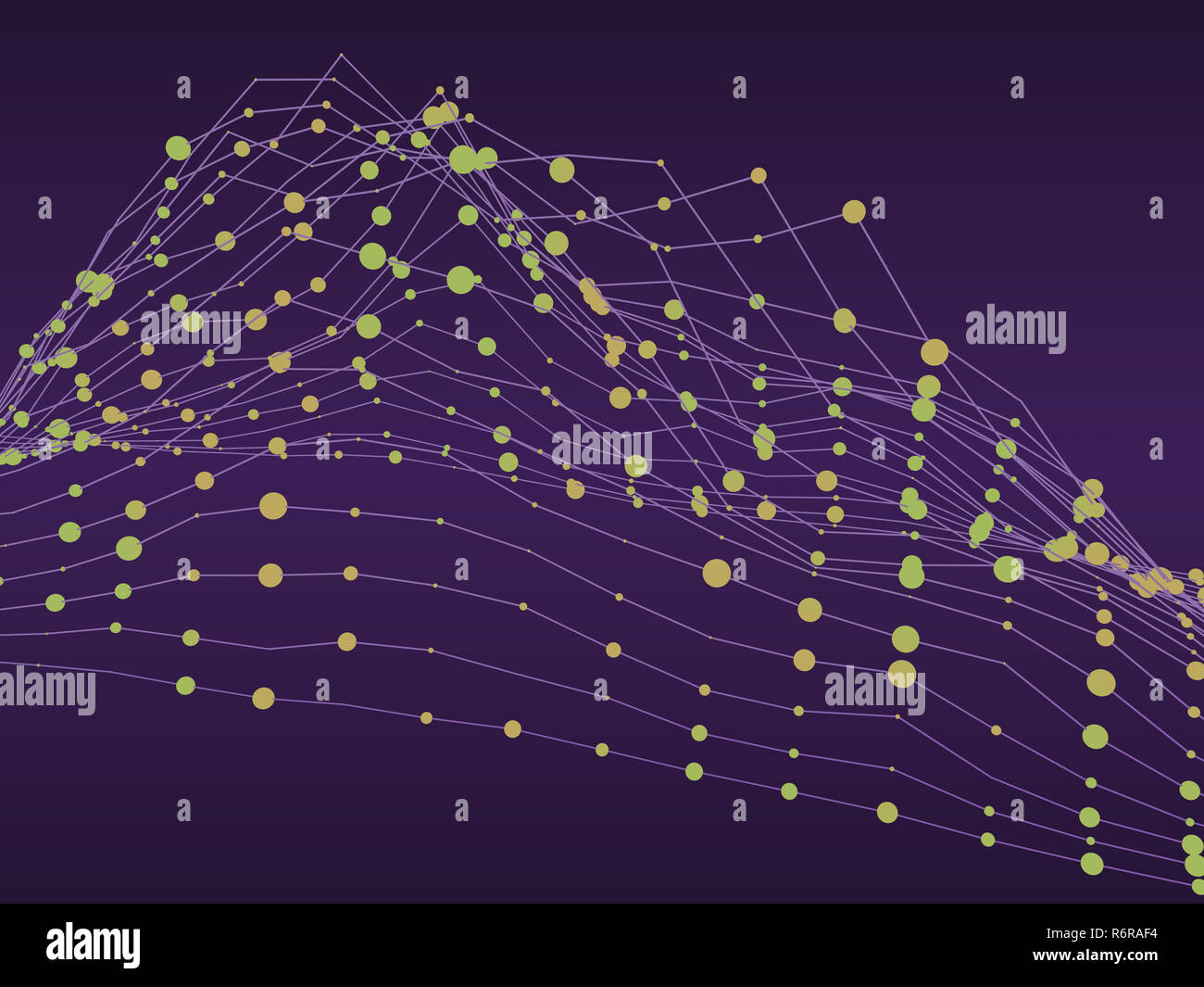 Connecting lines points hi-res stock photography and images - Alamy