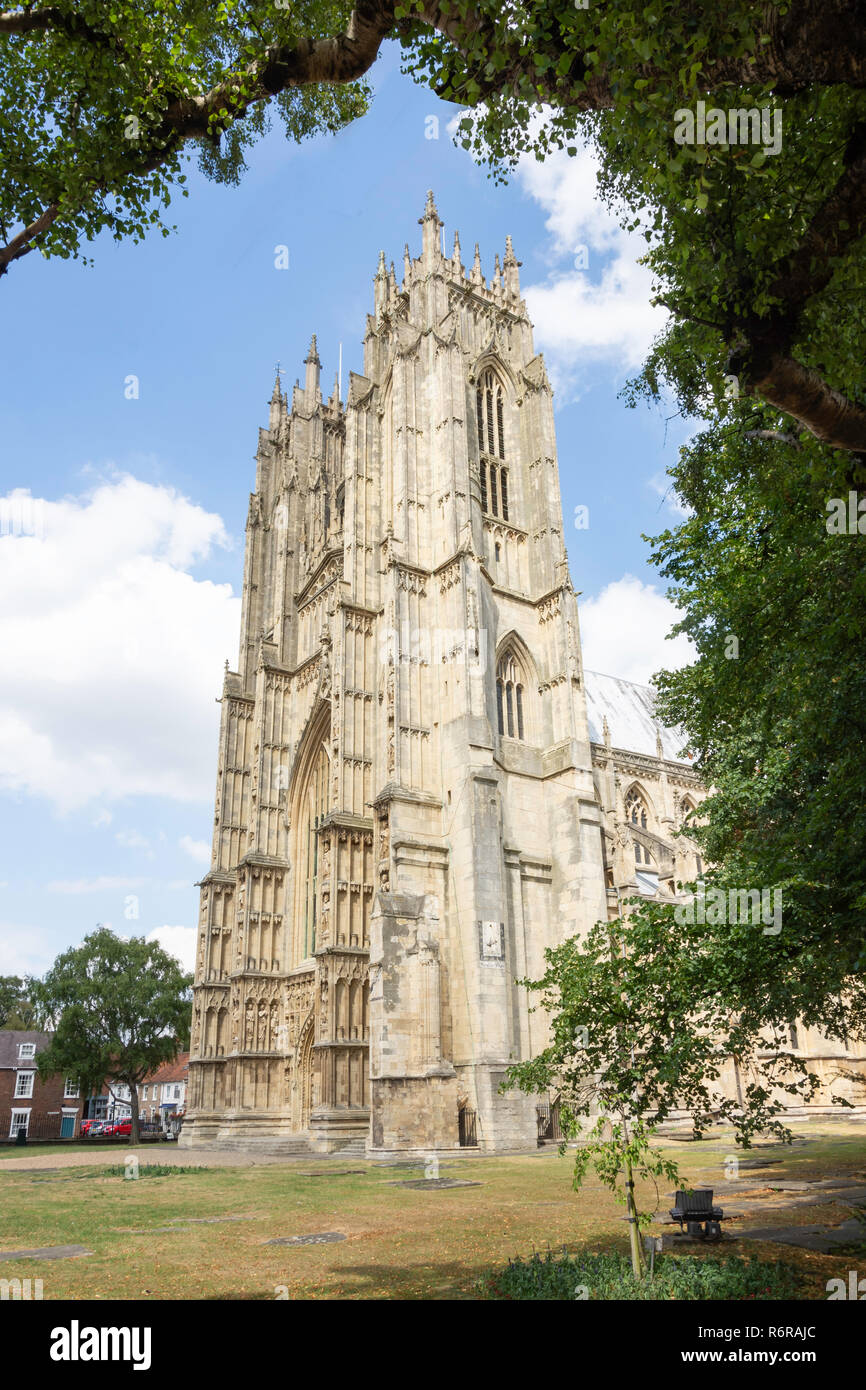 West Towers, Beverley Minster, Beverley, East Riding of Yorkshire ...