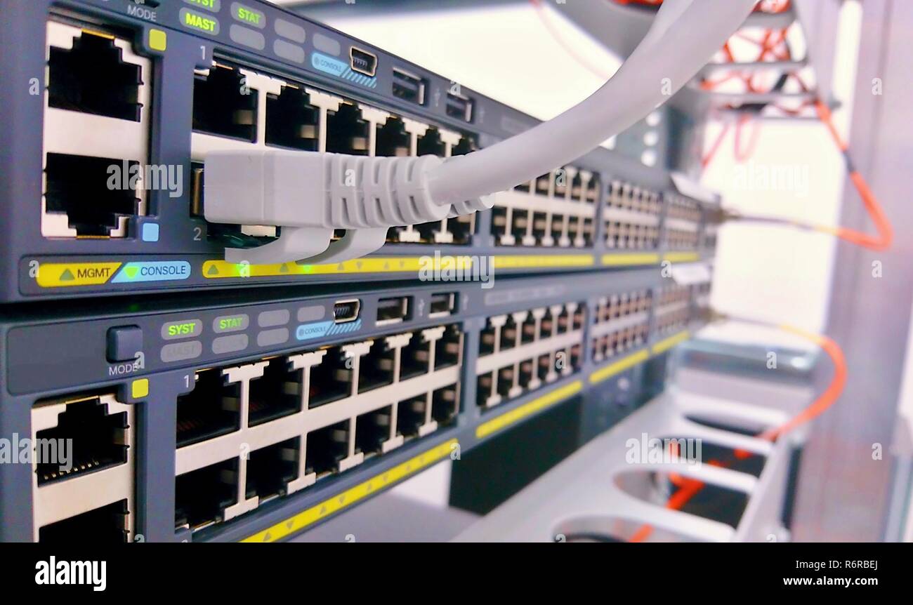 Ethernet network connectivity Stock Photo - Alamy