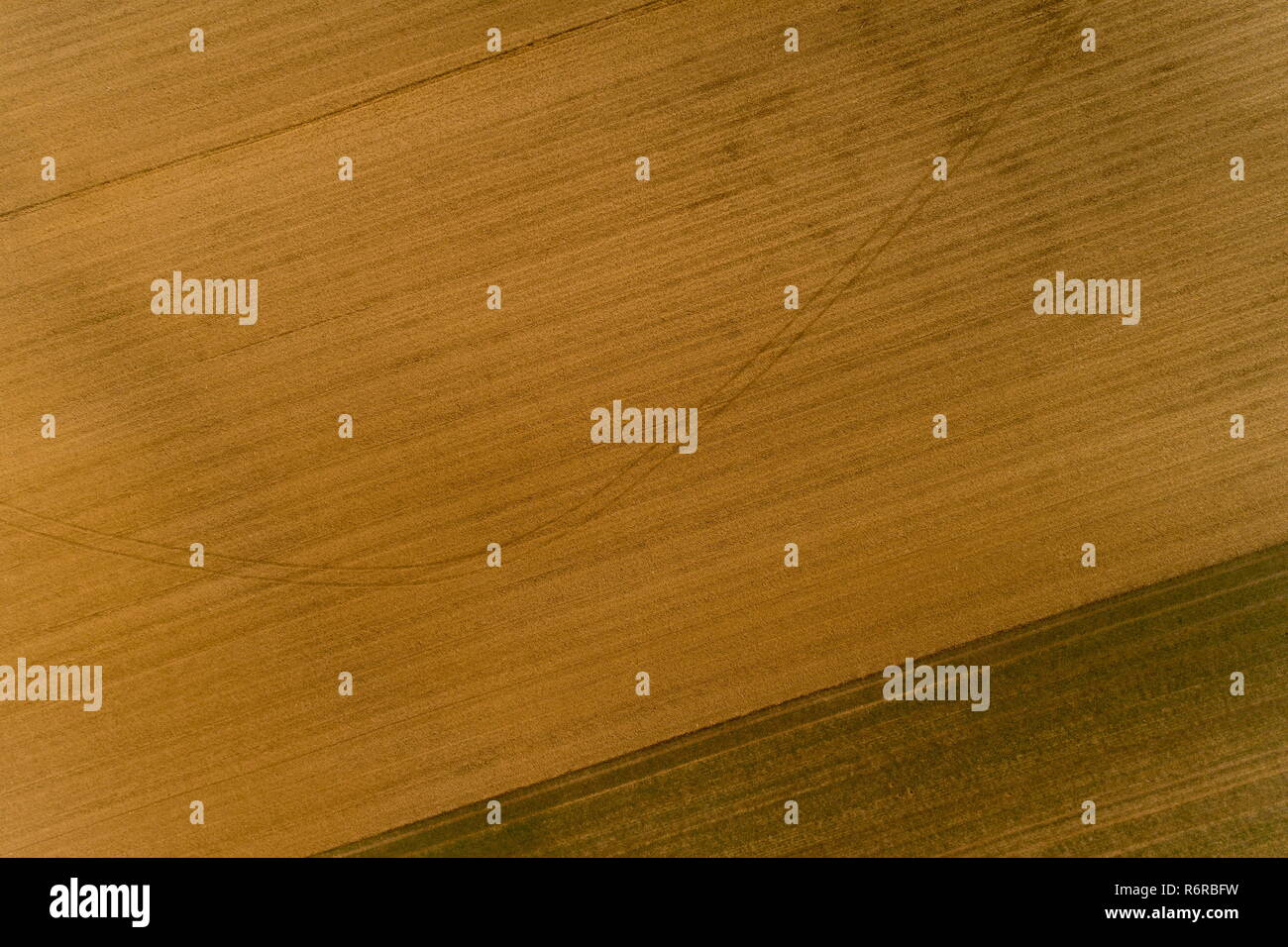aerial view fields in spring Stock Photo - Alamy