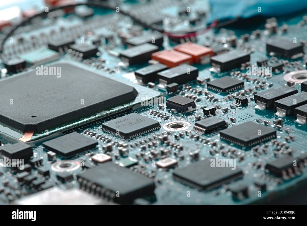 Computer Circuit Board Stock Photo - Alamy
