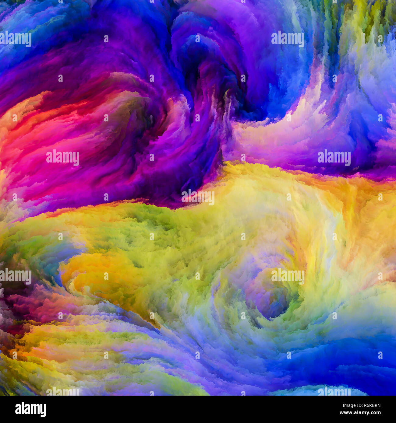 Colorful Paint Elements Stock Photo - Alamy
