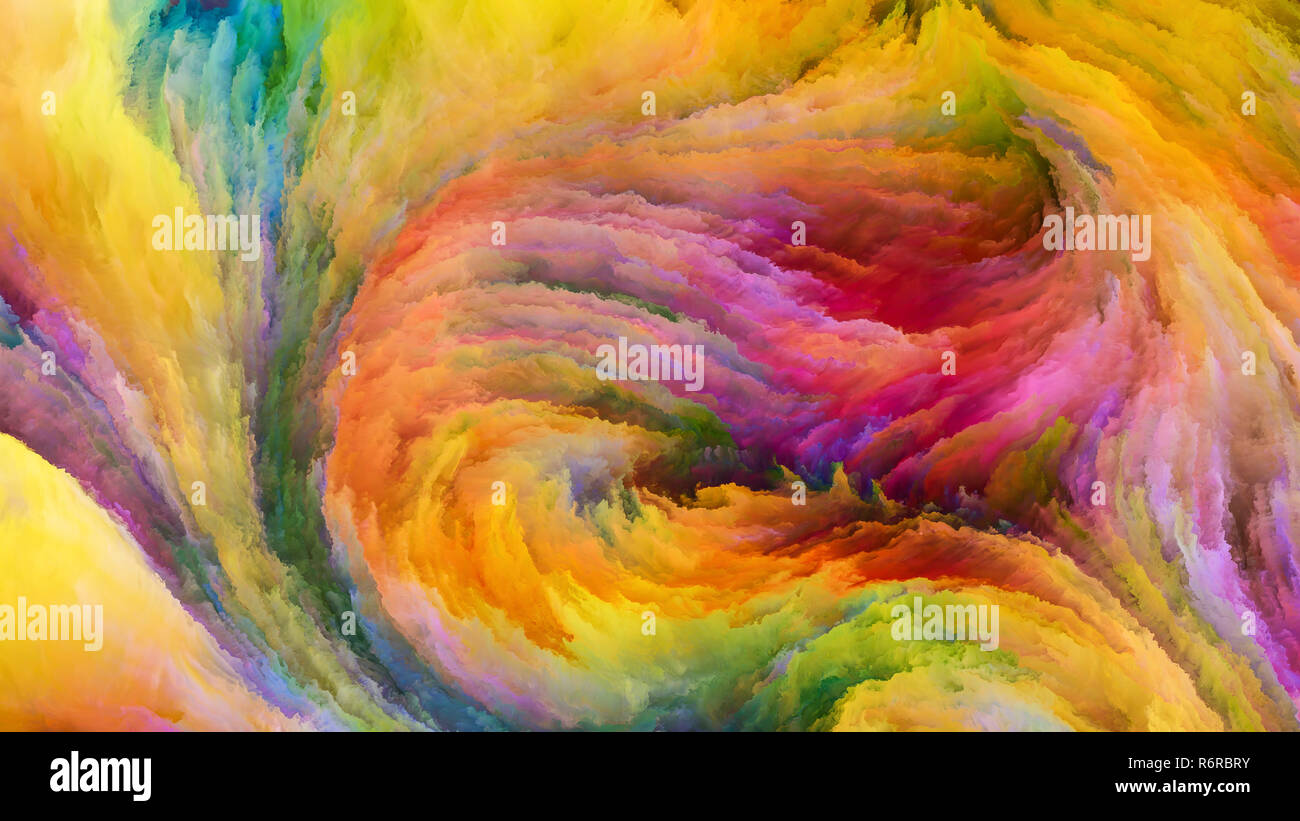 Colorful Paint Particles Stock Photo - Alamy