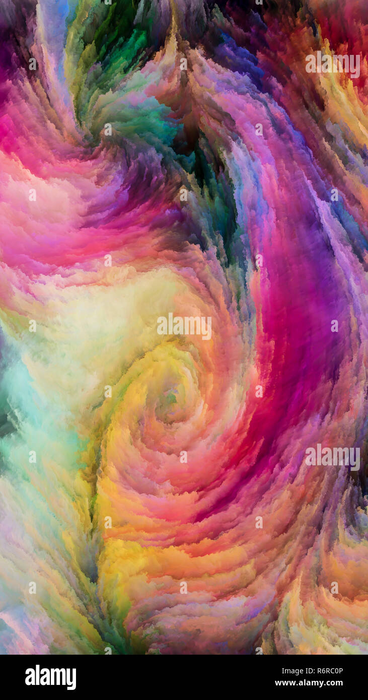 Colorful Paint Reality Stock Photo - Alamy