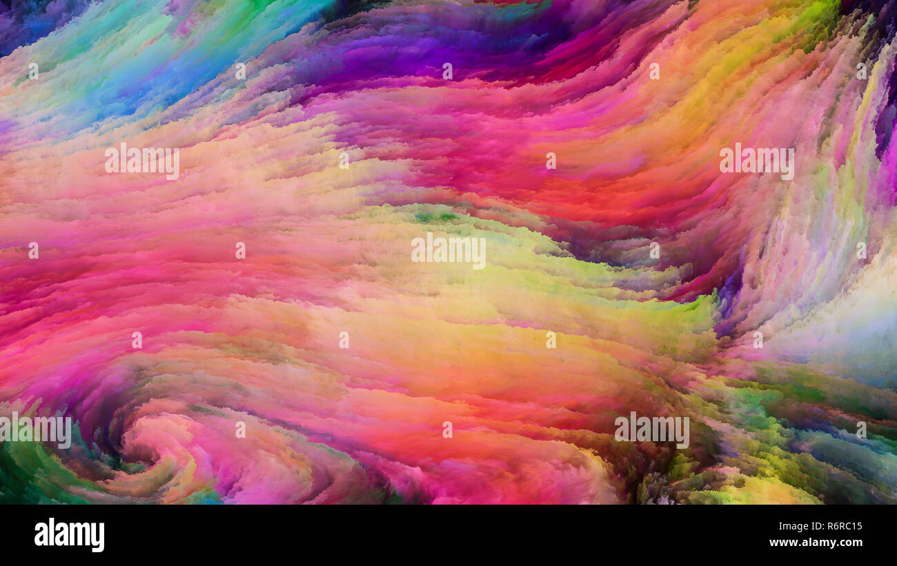 Colorful Paint Design Stock Photo - Alamy