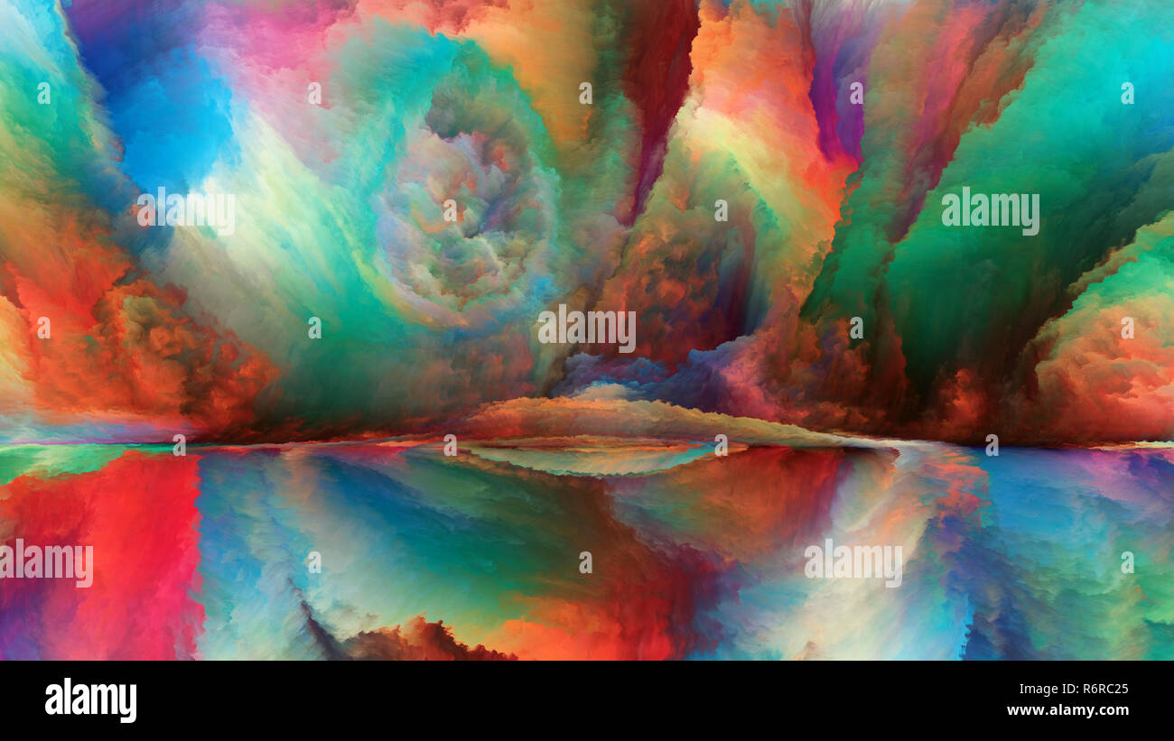 Elements of Horizon Division Stock Photo - Alamy