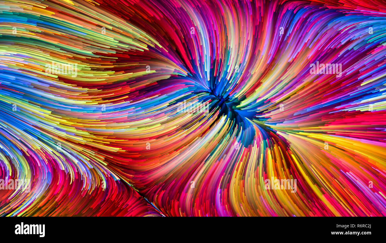 Digital Colorful Paint Stock Photo - Alamy