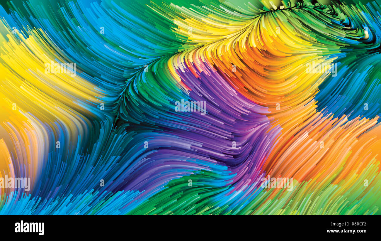 Digital Liquid Color Stock Photo - Alamy