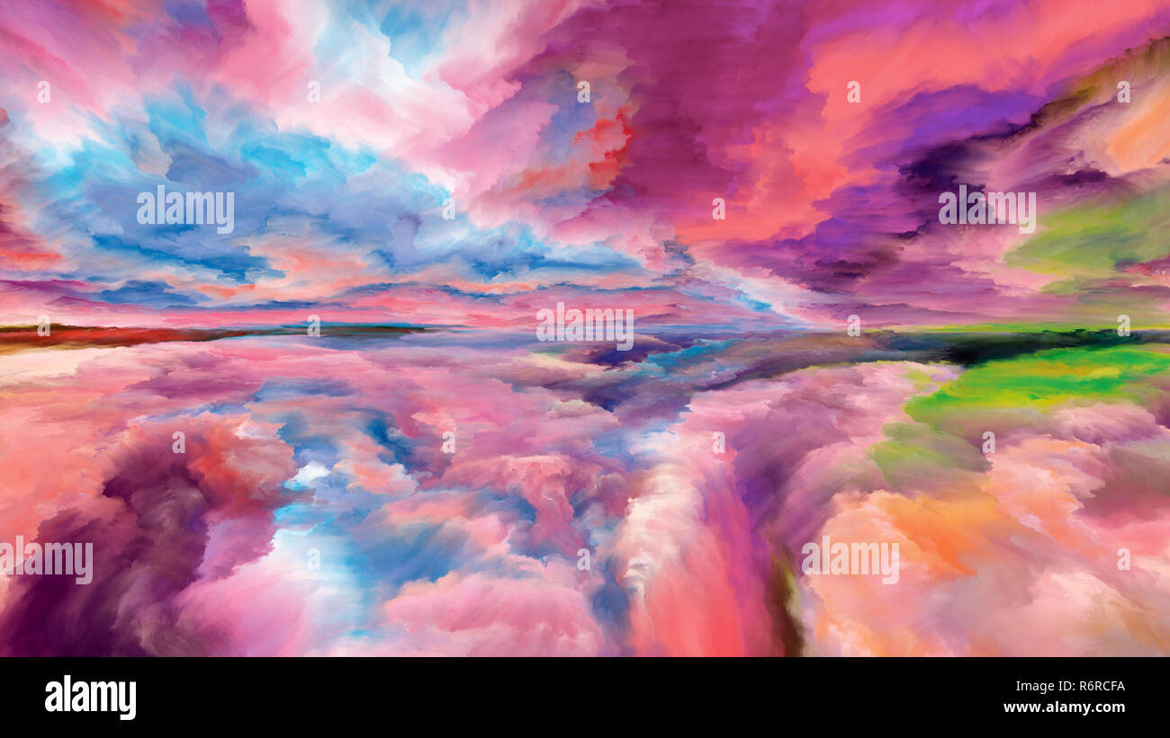 Beyond Abstract Landscape Stock Photo - Alamy