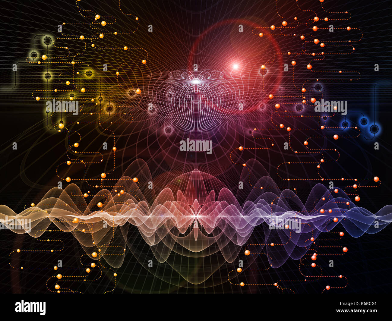 Stream of Data Flow Stock Photo - Alamy