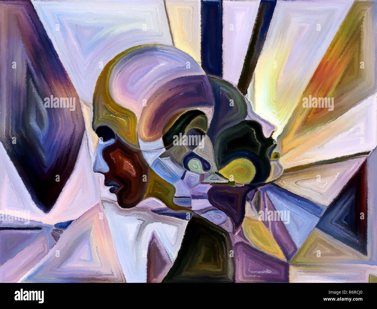 Advance of Shape Division Stock Photo - Alamy