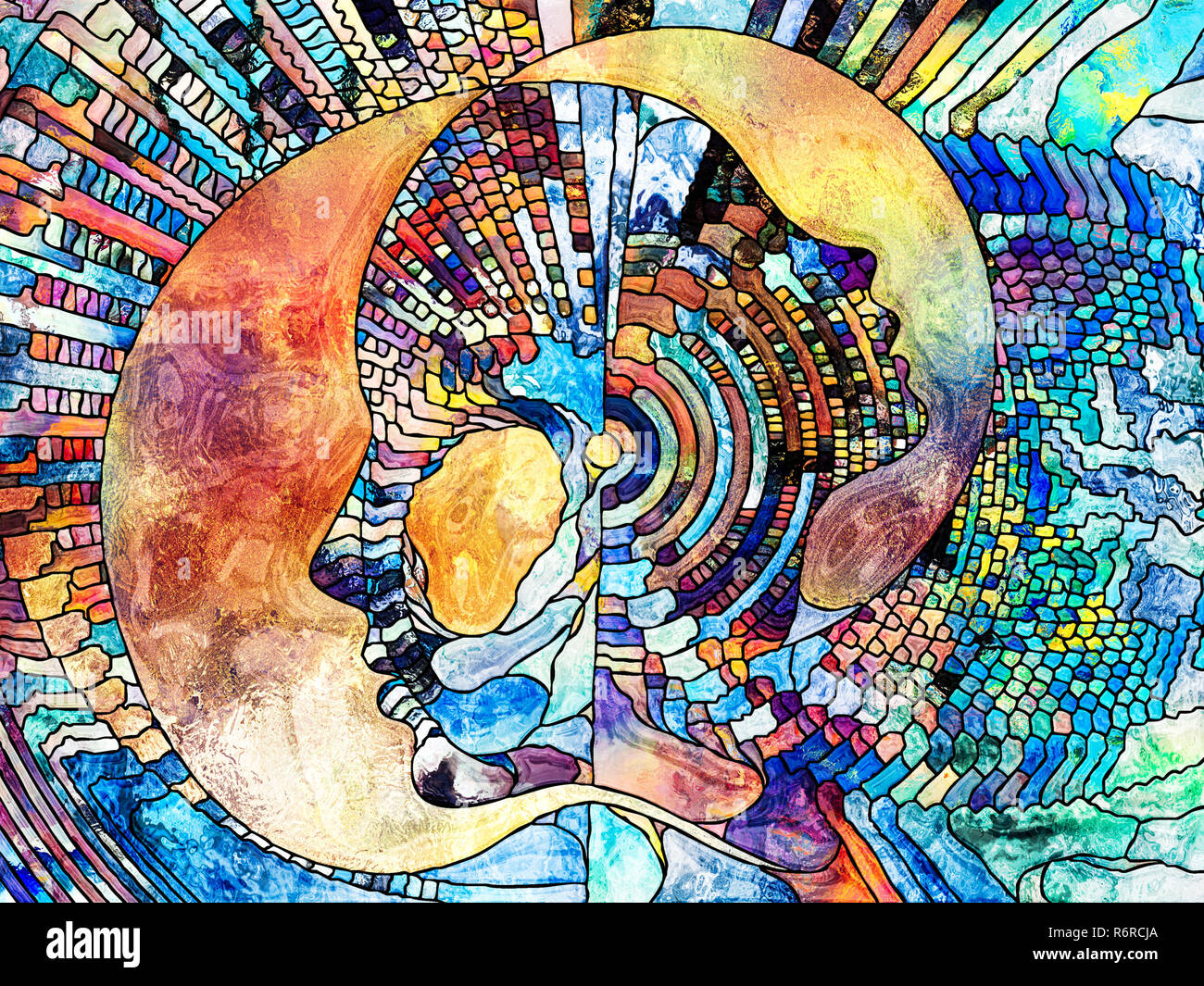 One and Many Stock Photo - Alamy