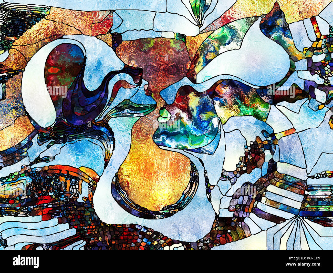 Inner Life of Color Division Stock Photo - Alamy