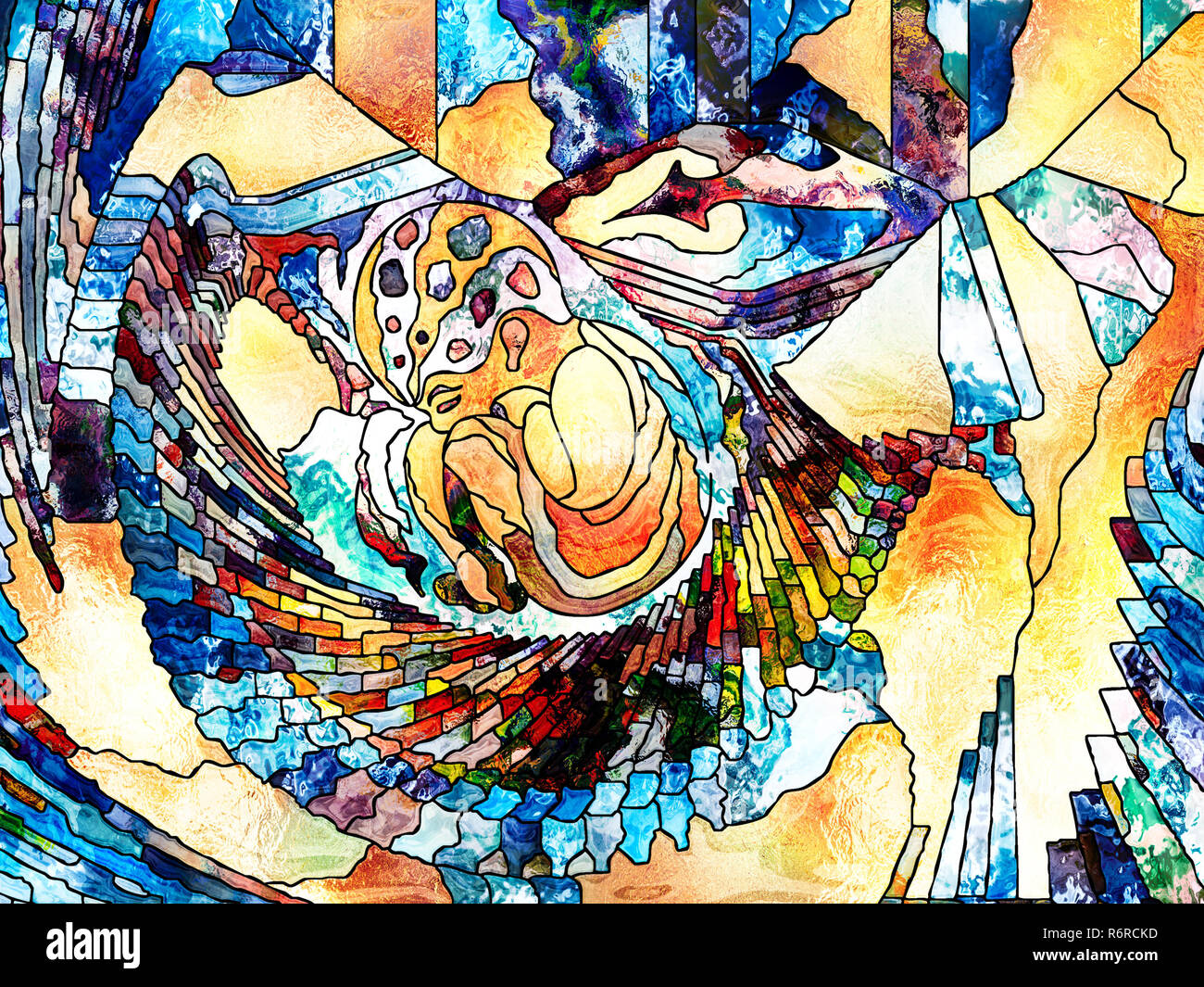 Elements of Color Division Stock Photo - Alamy