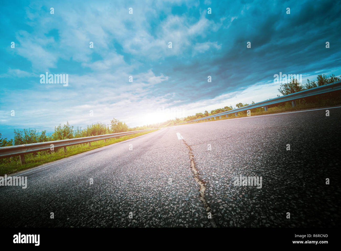 Road way forward direction Stock Photo - Alamy