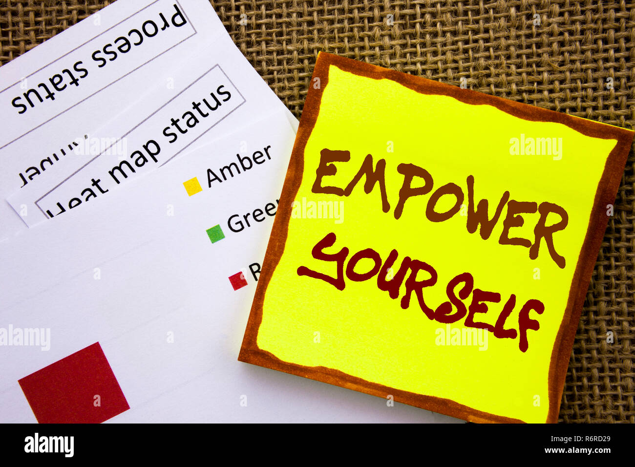 Handwritten text sign showing Empower Yourself. Business concept for ... Handwritten text sign showing Empower Yourself. Business concept for ...